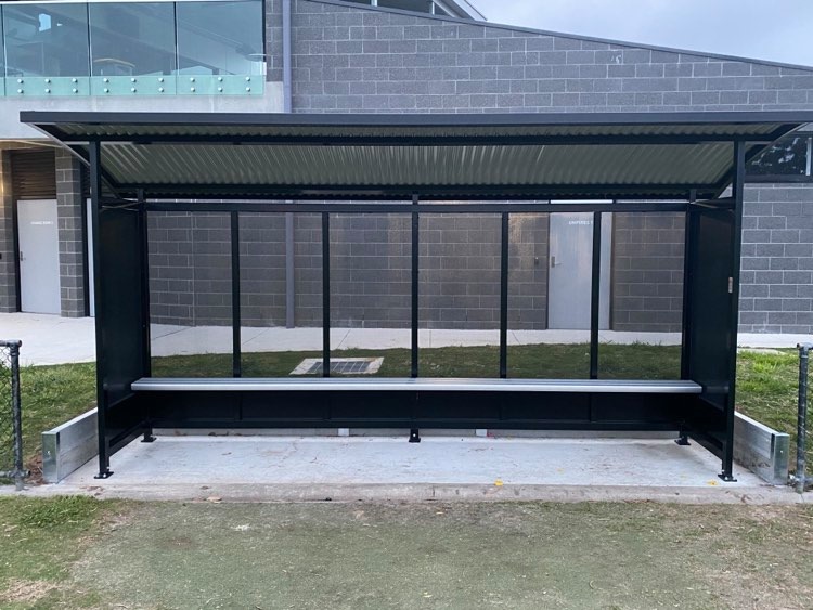 New Coaches' Boxes - St Bedes/Mentone Tigers AFC