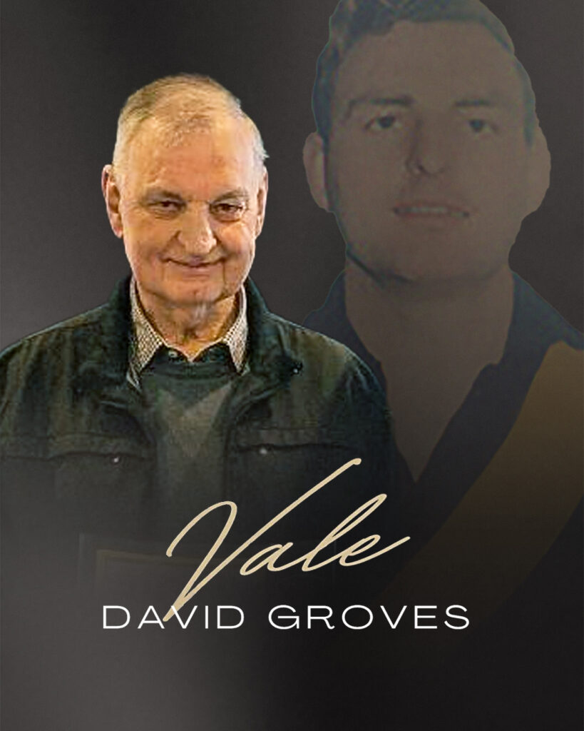 VALE David Groves – Club Legend – St Bedes/Mentone Tigers AFC